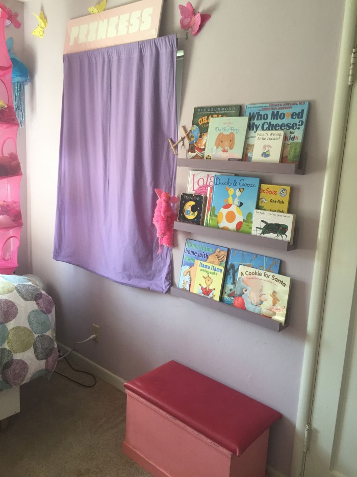 DIY Book Ledge - JLM Designs