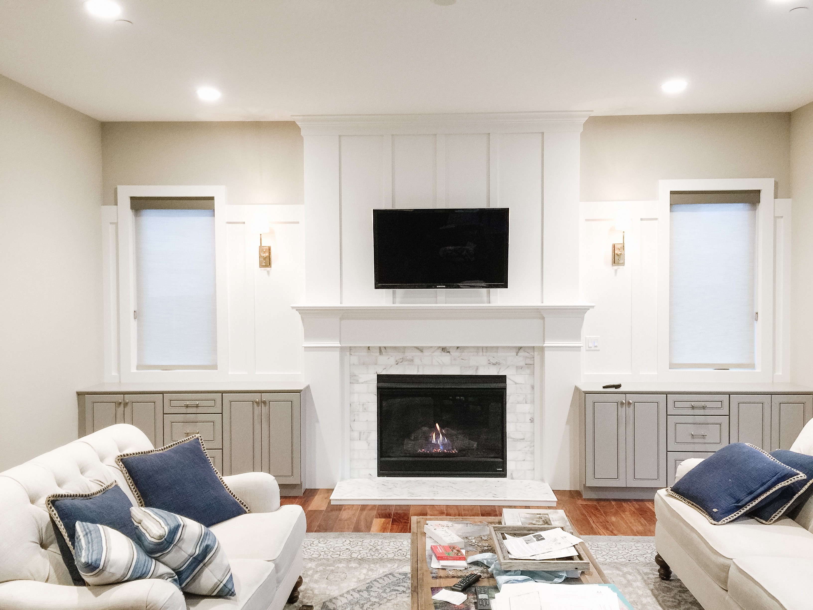 Fireplace Refresh - JLM Designs
