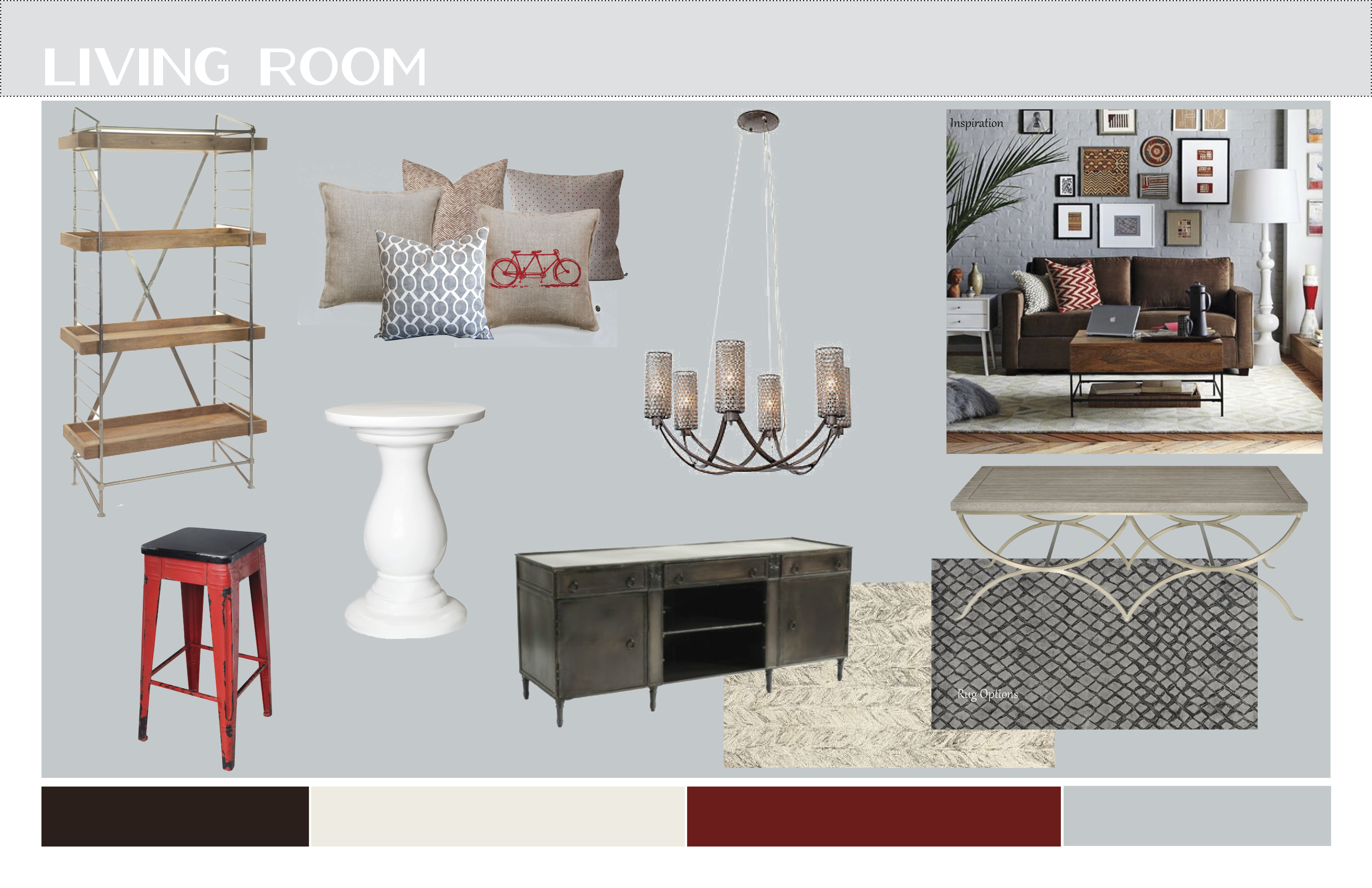 Rustic Industrial Loft Living - JLM Designs